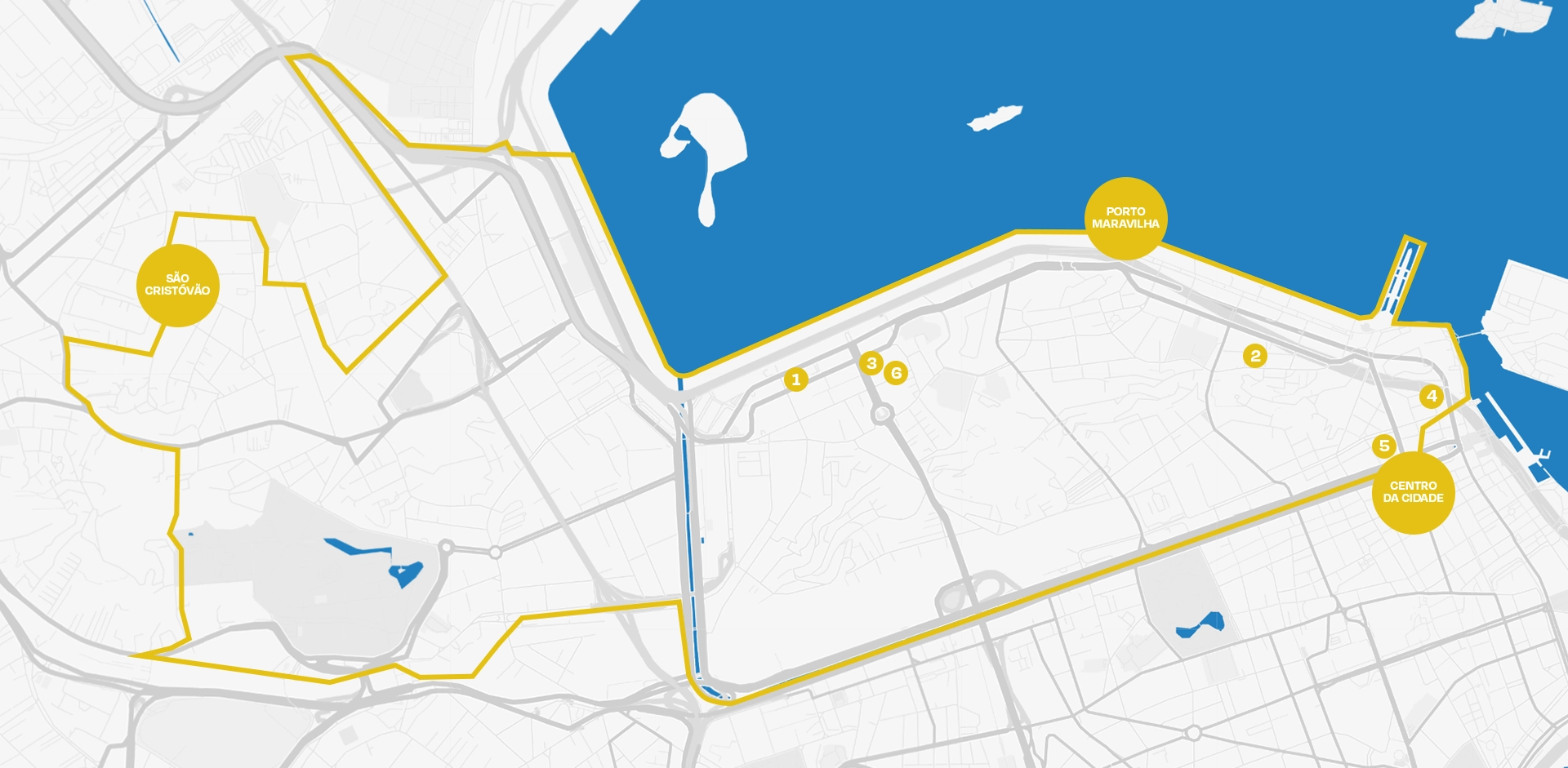 Mapa Interativo | Desvende o Novo Porto – Porto Maravilha – O Passado ...